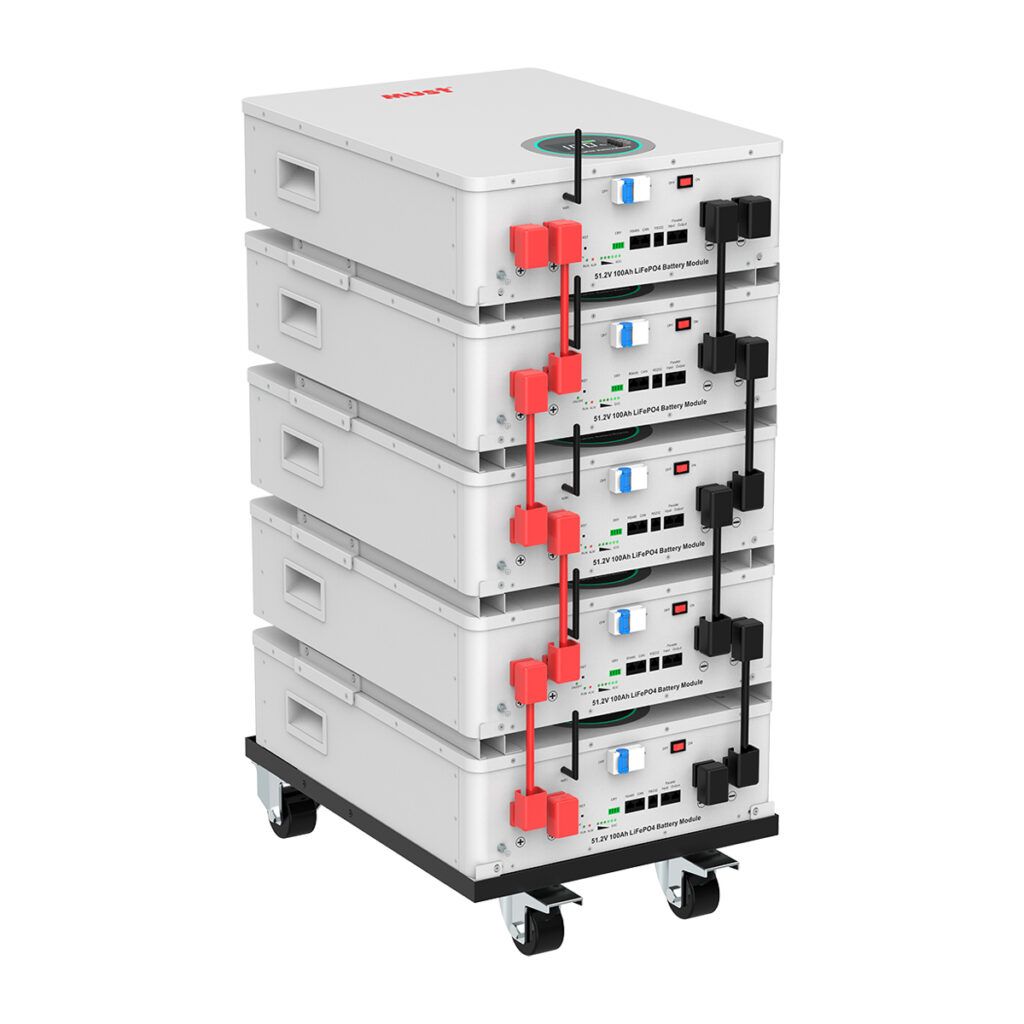 LP1600 Stacked-mounted (25.6/51.2V-100/200/300Ah) – Hybrid Solar ...